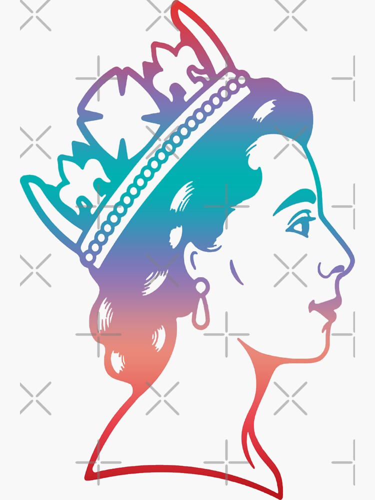 "Congratulations Queen Elizabeth 1926 2022" Sticker for Sale by efnsy ...