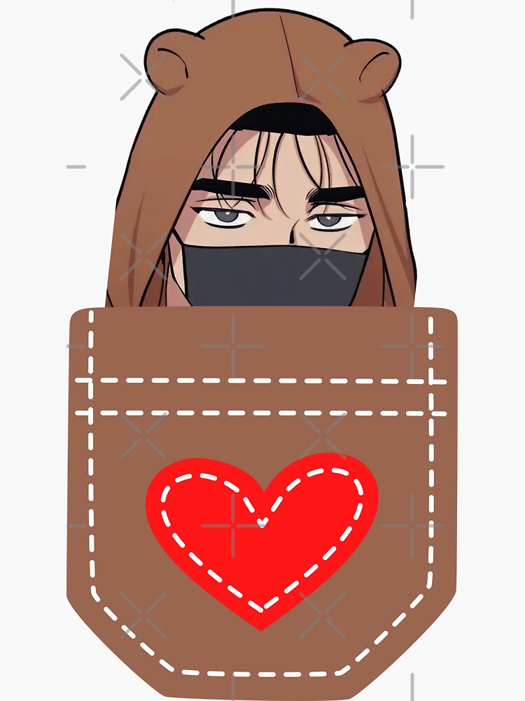 "Beom from full volume manhwa" Sticker for Sale by RecStore | Redbubble