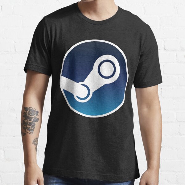 "Steam logo" T-shirt for Sale by GlenParker1 | Redbubble | steam t ...