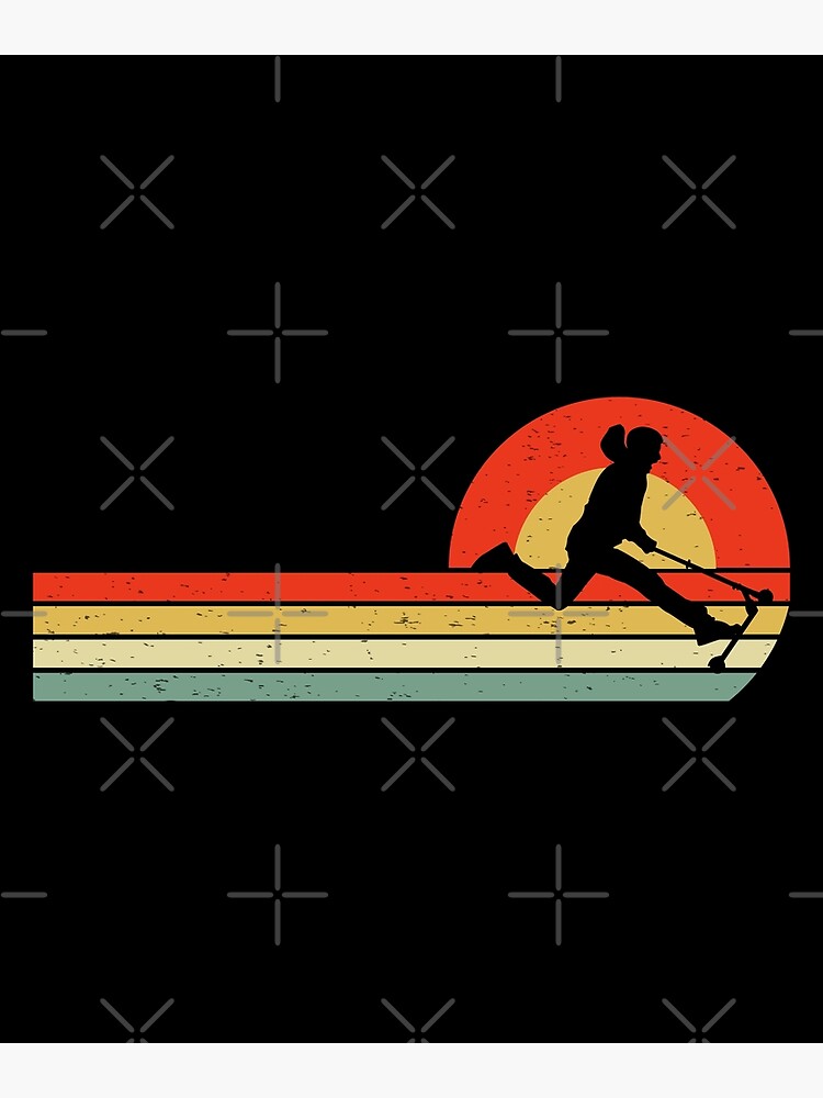 "Stunt Scooter Freestyle Scootering Vintage Retro" Poster for Sale by ...
