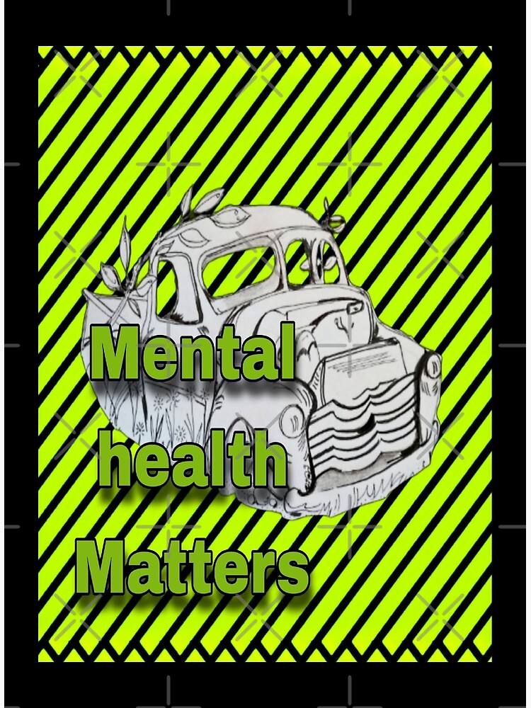 "Rusty old ute. Mental health matters. My drawing." Poster for Sale by ...