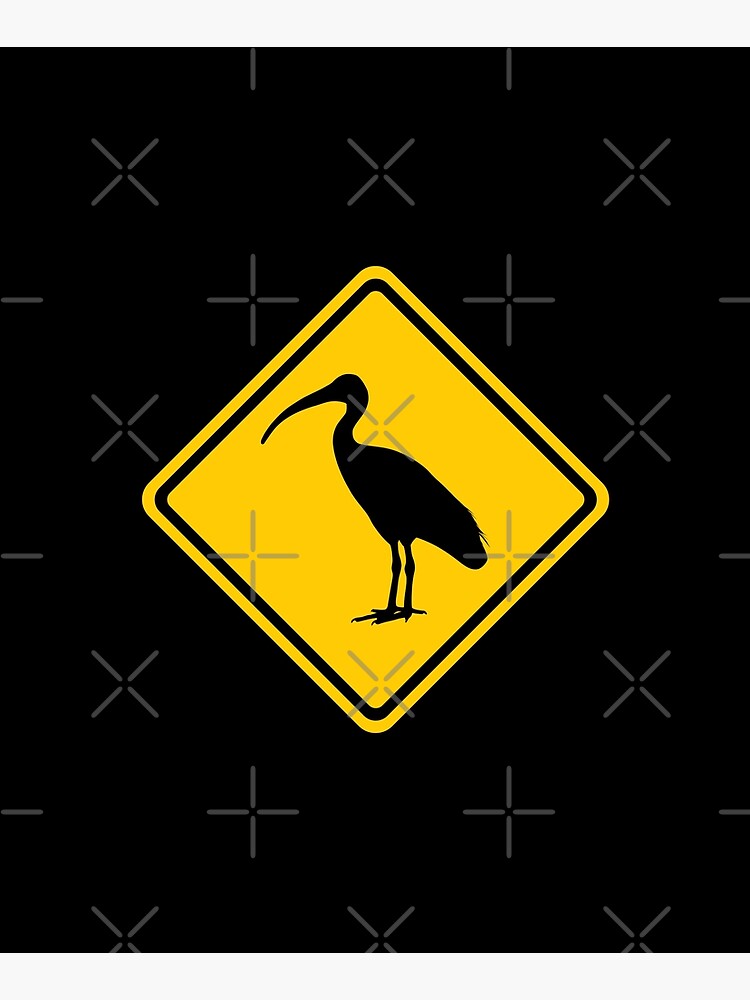 "Bin Chicken Road Sign" Mounted Print for Sale by BinChickenBaby ...