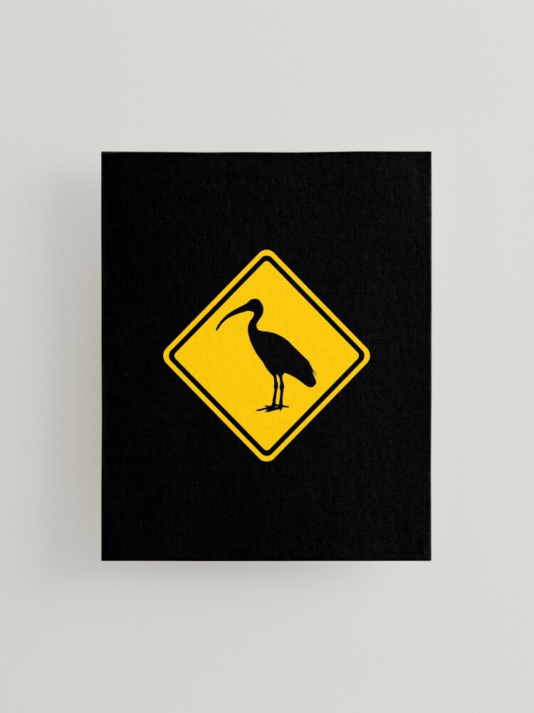"Bin Chicken Road Sign" Mounted Print for Sale by BinChickenBaby ...