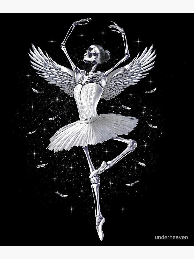 "Skeleton Ballet Dancer" Poster for Sale by Nikolay Lachezarov Todorov ...