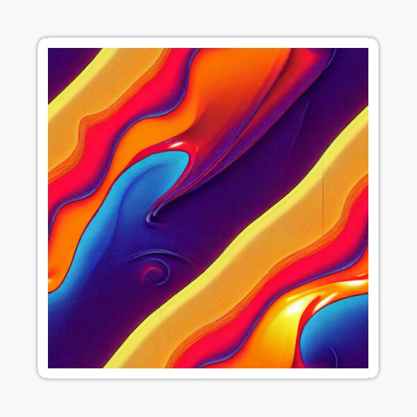 "Rojo" Sticker for Sale by laurell-co | Redbubble