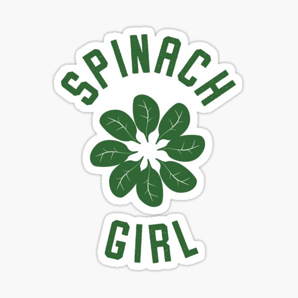 "Spinach Girl Fan" Sticker by oberdoofus | Redbubble