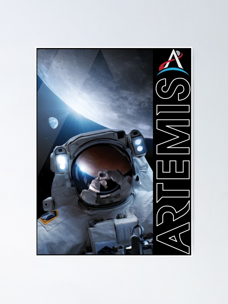 "NASA ARTEMIS - ARTEMIS" Poster for Sale by nukioleka | Redbubble