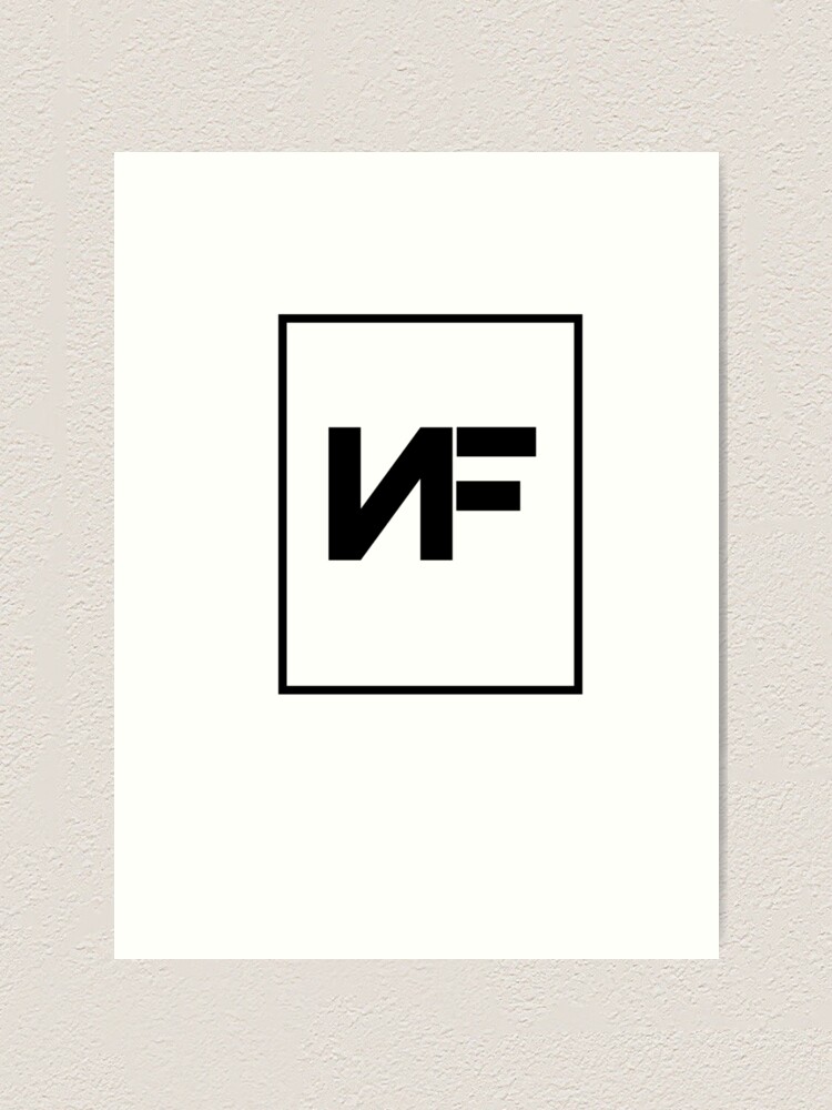 "NF American Rapper Logo" Art Print by IainW98 | Redbubble