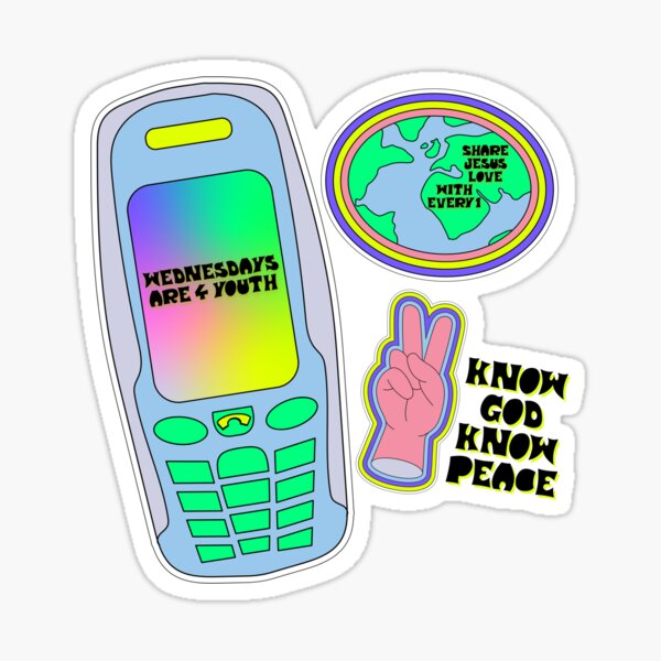 "Gen Z Youth Ministry Collage" Sticker for Sale by AshTreeCrtvCo ...