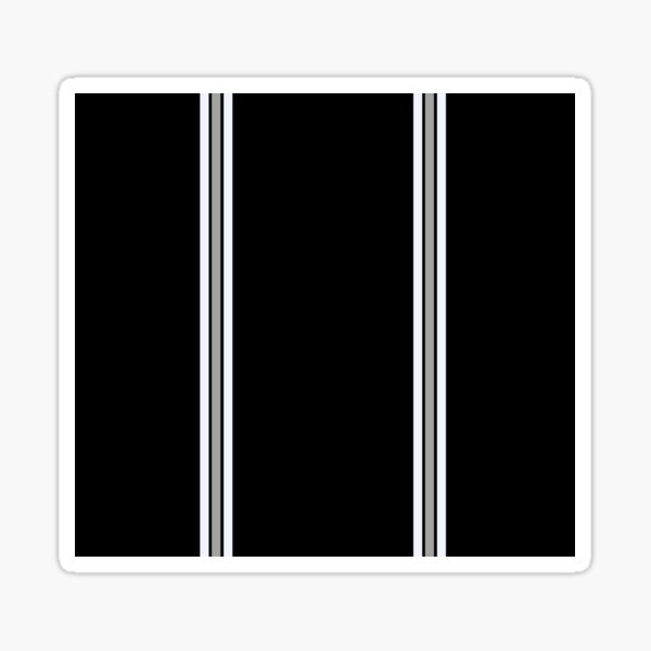 "light blue and gray stripes" Sticker for Sale by fmakas | Redbubble