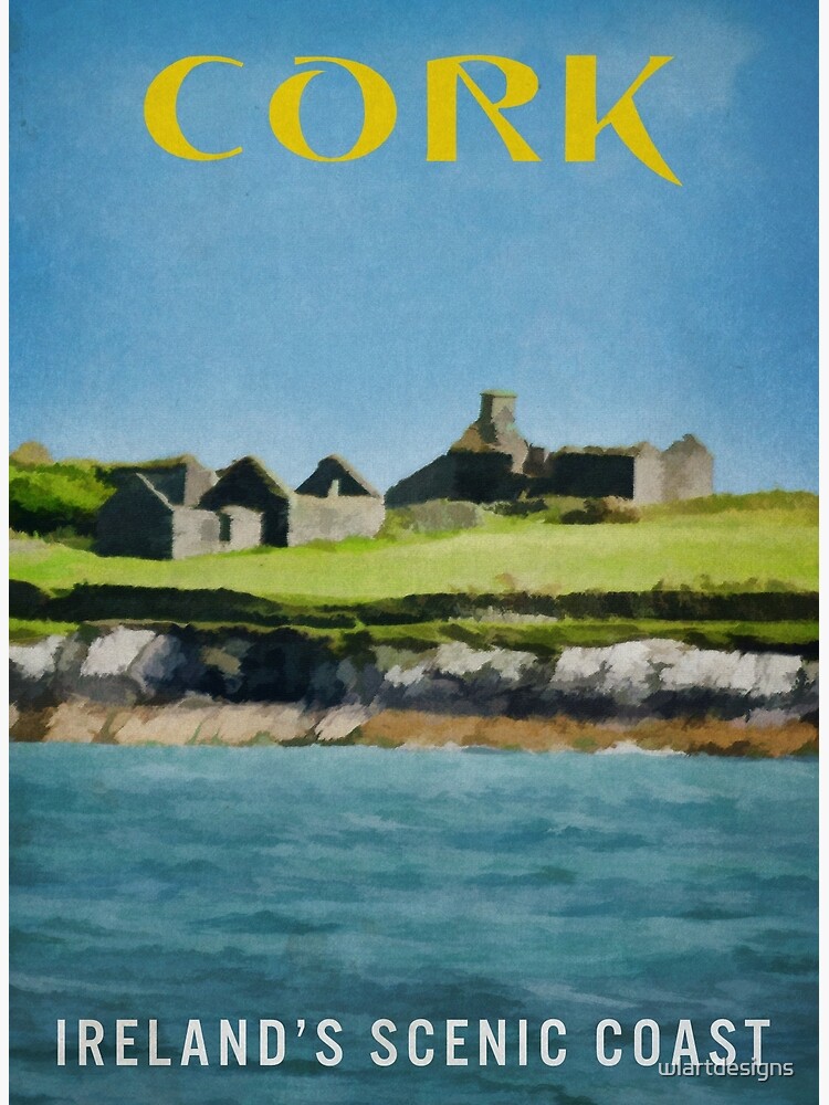 "Cork Ireland Travel Poster" Poster for Sale by wlartdesigns | Redbubble