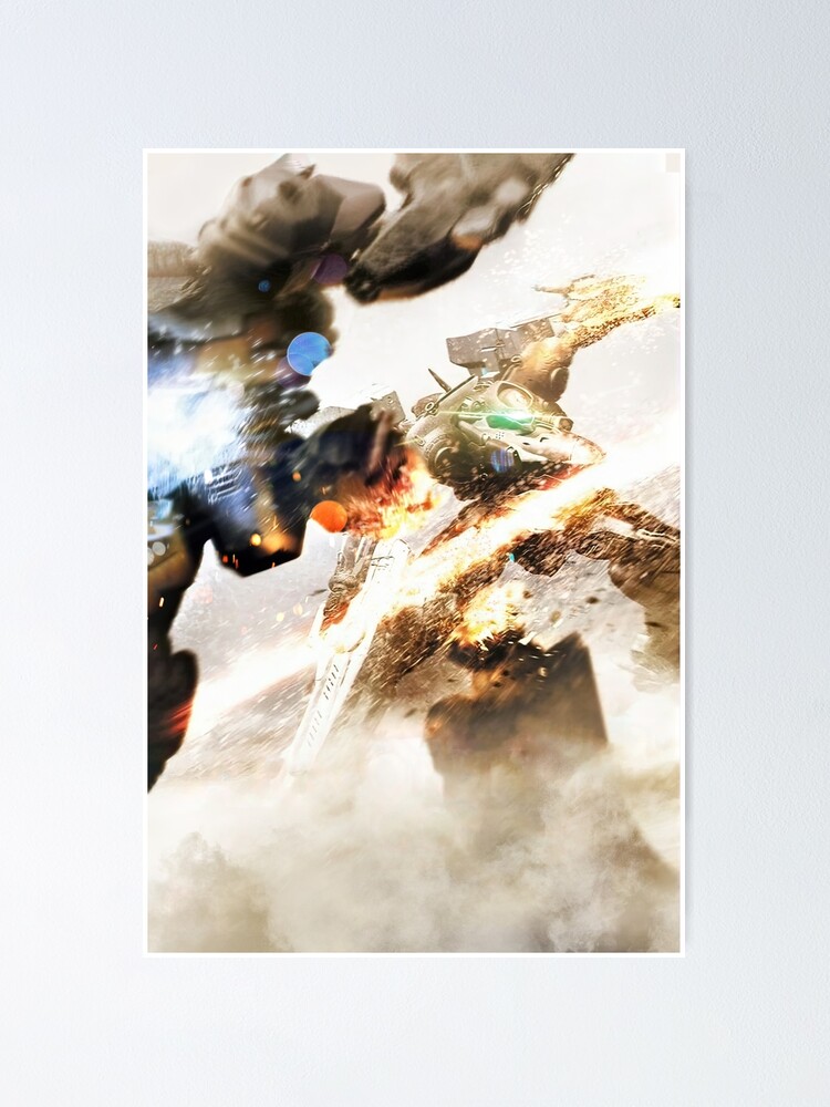 "Armored Core Portable - Cover" Poster for Sale by Mecha-Art | Redbubble