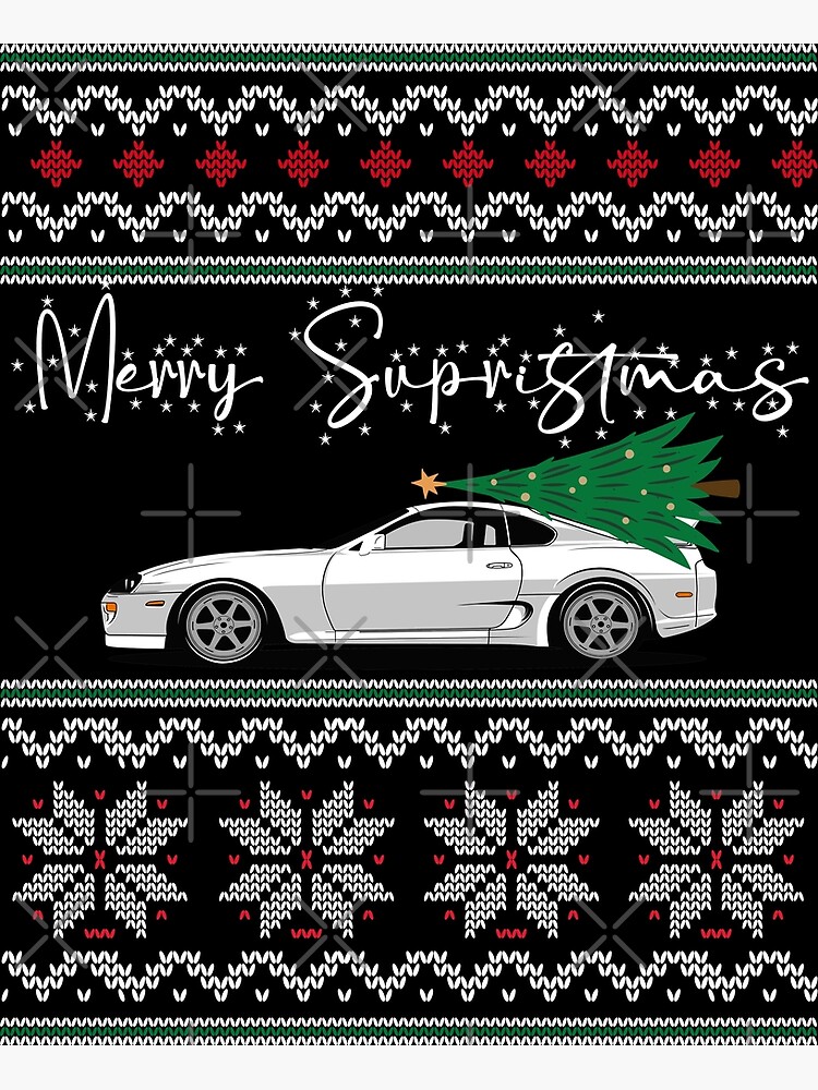 "MK4 Supra Sweatshirt | Ugly Christmas Sweater, Merry Supristmas JDM ...