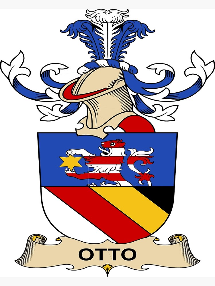 "Otto" Poster for Sale by HaroldHeraldry | Redbubble