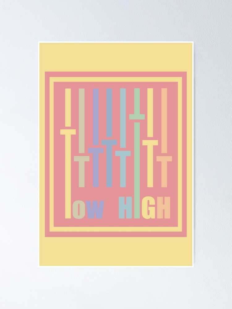 "High and Low" Poster for Sale by ota-ota | Redbubble