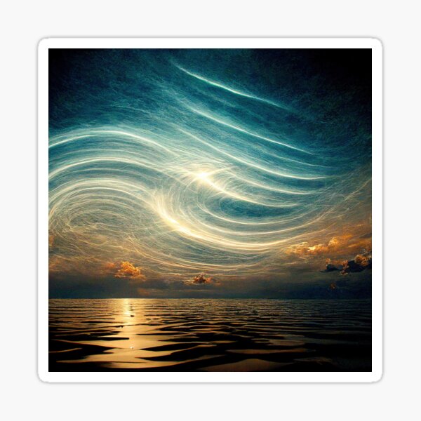 "When the wind blows" Sticker for Sale by EarthandEase | Redbubble