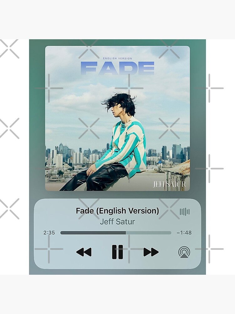 "Jeff Satur fade" Poster for Sale by premslays | Redbubble