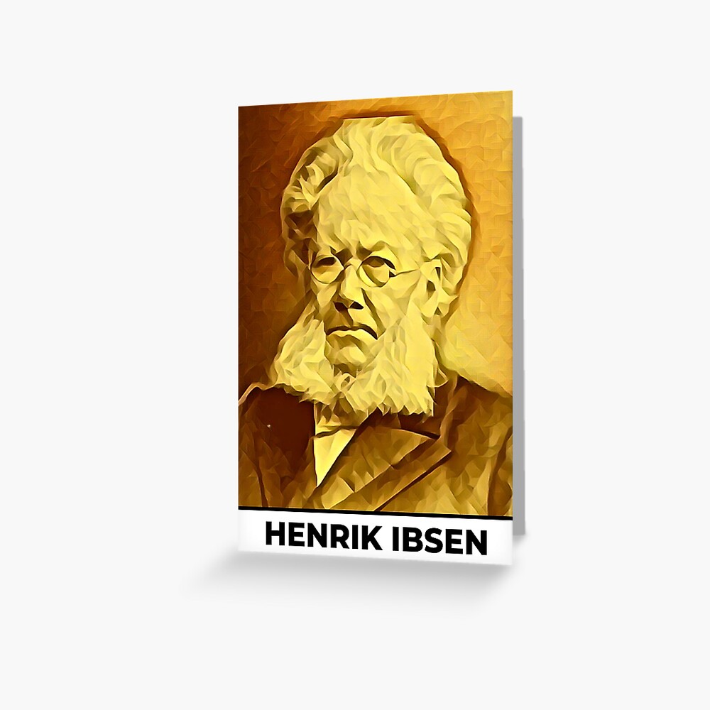 "Henrik Ibsen Art | Henrik Ibsen Portrait | Henrik Ibsen Artwork ...