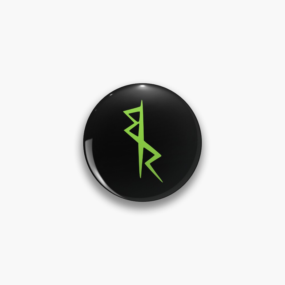 "Cyberpunk Edgerunners Logo Sticker" Pin for Sale by Jwaneca | Redbubble