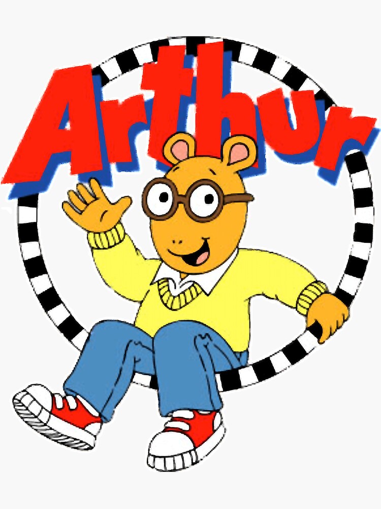 "Arthur Logo " Sticker for Sale by JERRYDUGAT | Redbubble