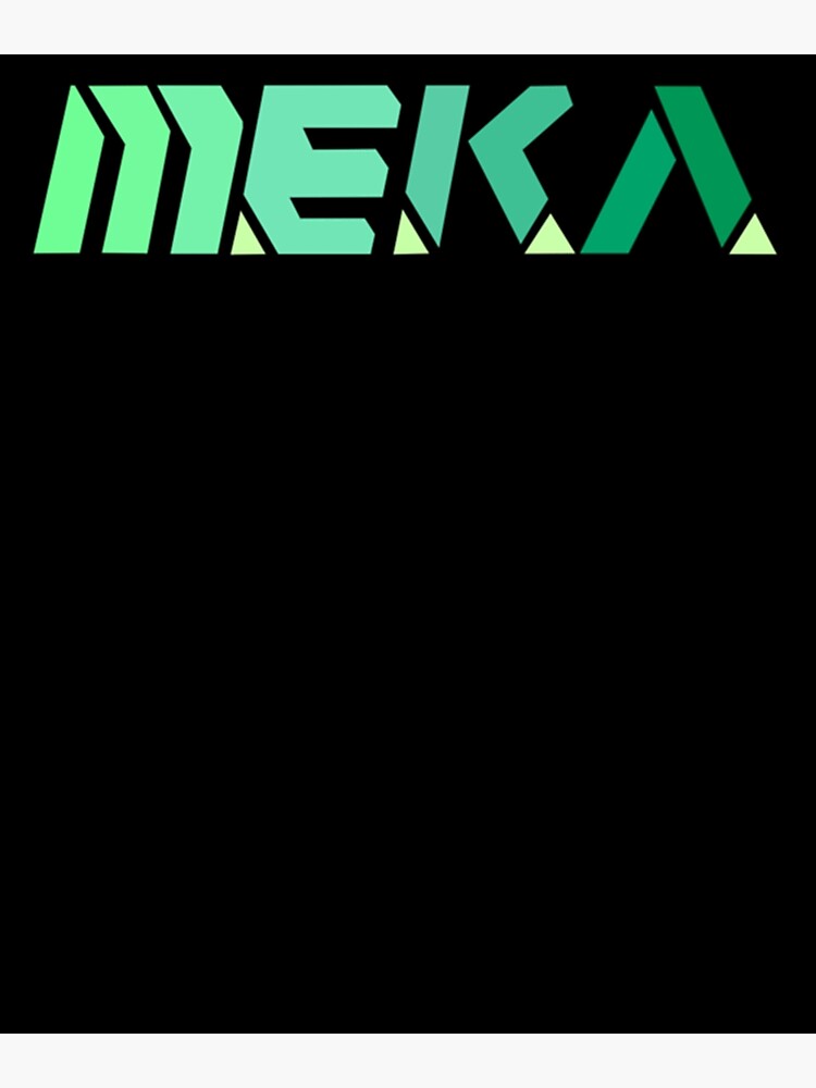 "Meka logo" Poster for Sale by CAROLGREENE45 | Redbubble