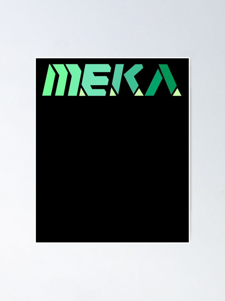 "Meka logo" Poster for Sale by CAROLGREENE45 | Redbubble