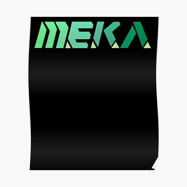 "Meka logo" Poster for Sale by CAROLGREENE45 | Redbubble