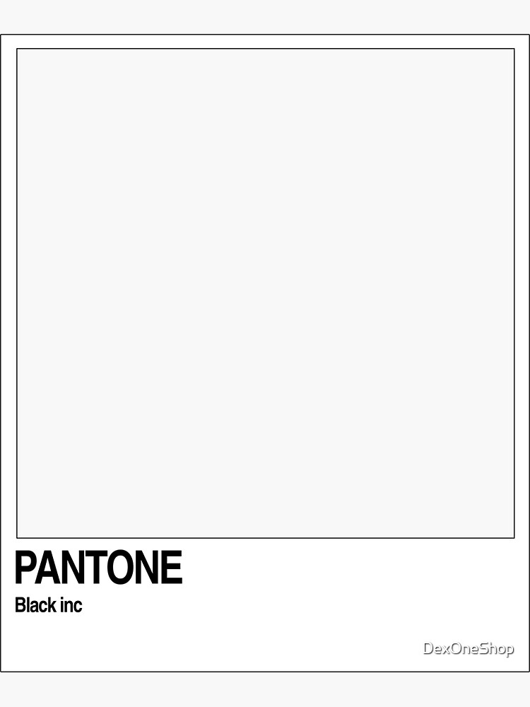 "Frame Pantone" Sticker for Sale by DexOneShop | Redbubble