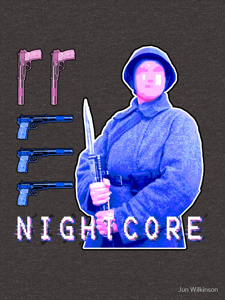 "NIGHTCORE" T-shirt for Sale by GeneralGrievous | Redbubble | soviet t ...