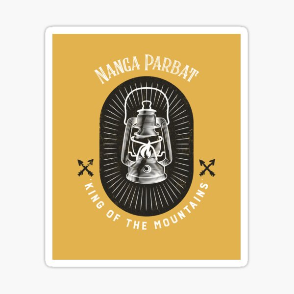 "Nanga Parabat 'King of the mountains' " Sticker for Sale by Anne-and ...