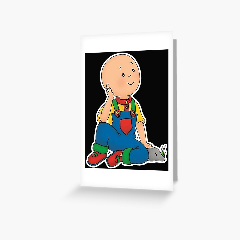 "CAILLOU CARTOON" Greeting Card for Sale by neomiwalk | Redbubble
