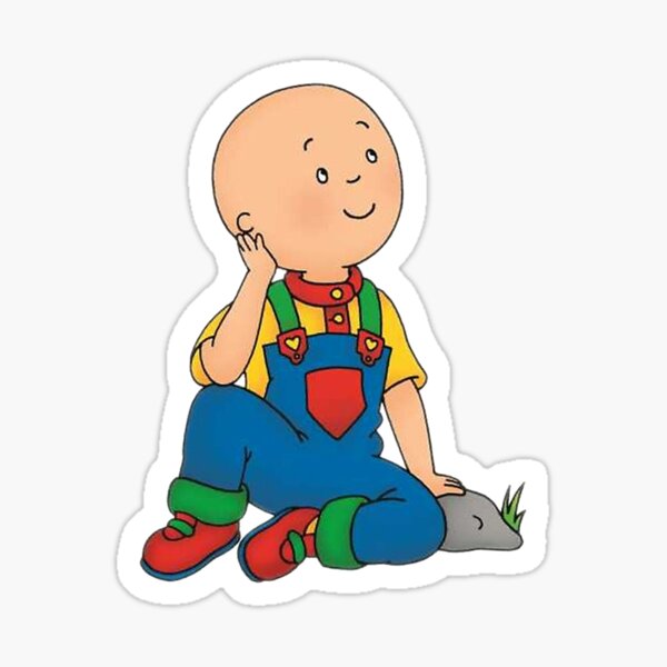 "CAILLOU CARTOON" Sticker for Sale by neomiwalk | Redbubble