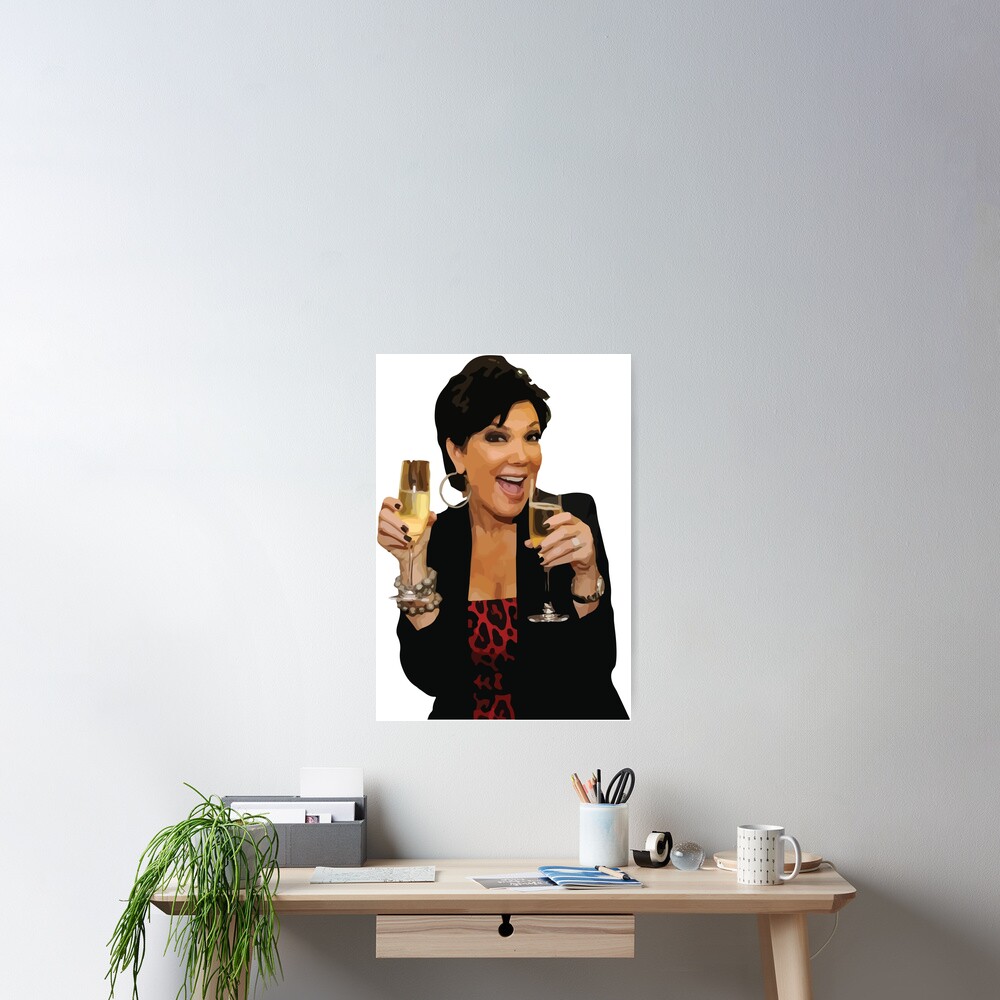 "Kris Jenner" Poster by srucci | Redbubble