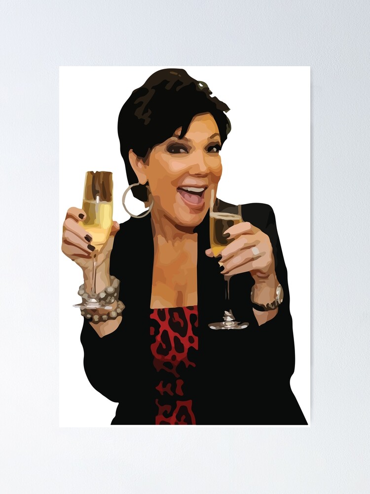 "Kris Jenner" Poster by srucci | Redbubble