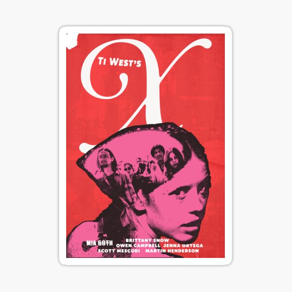 "The X Prequel Pearl" Sticker for Sale by CliffTamas | Redbubble