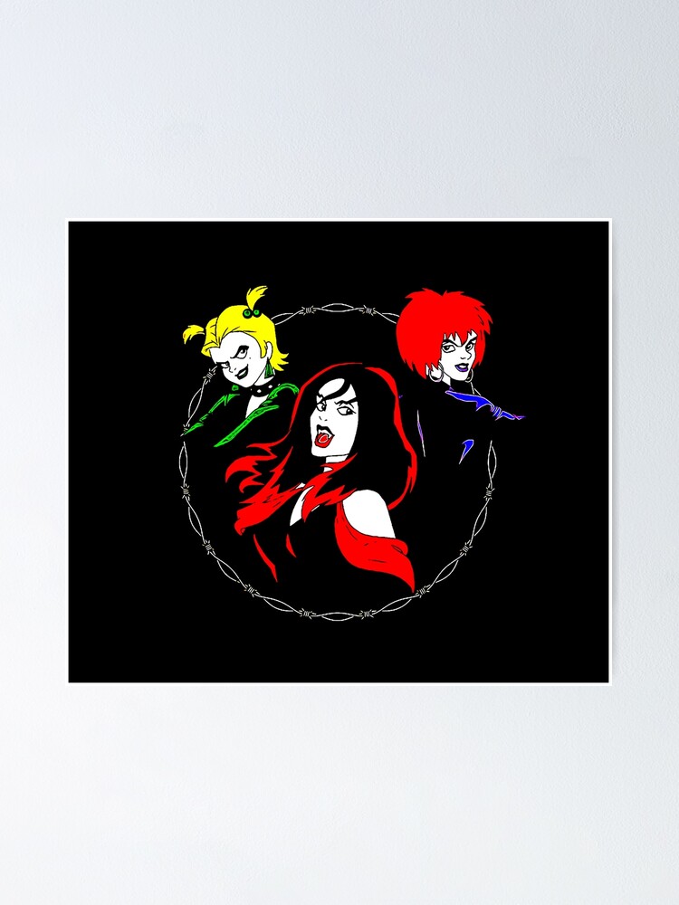 "Magic Three Girls" Poster for Sale by Limayasmin | Redbubble