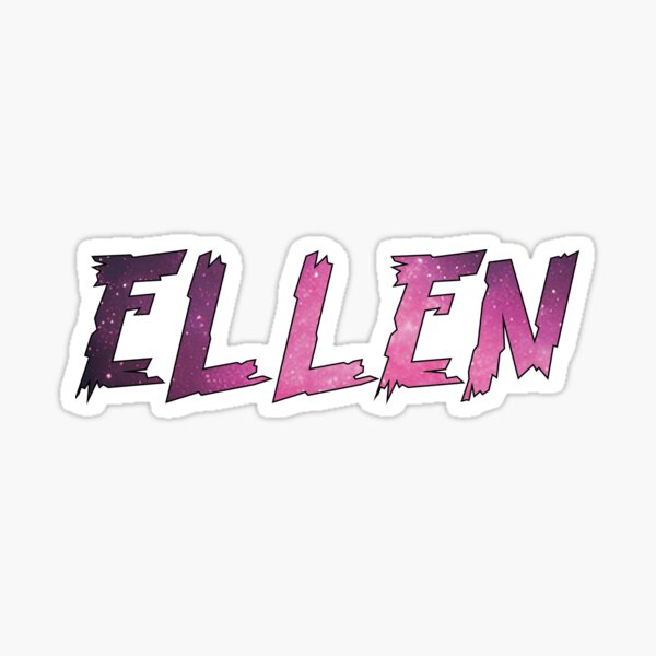 "ELLEN Name IV - My name is ELLEN - typography name - Galaxy Vibe ...