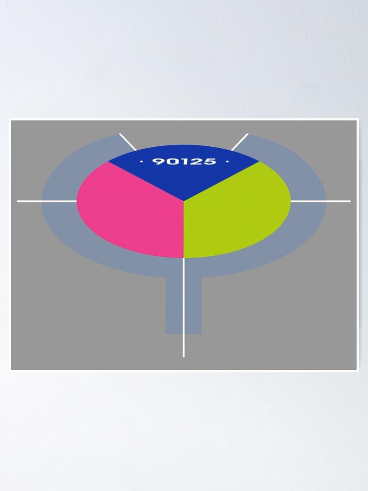 "Yes - 90125 logo" Poster for Sale by Firewallmud | Redbubble