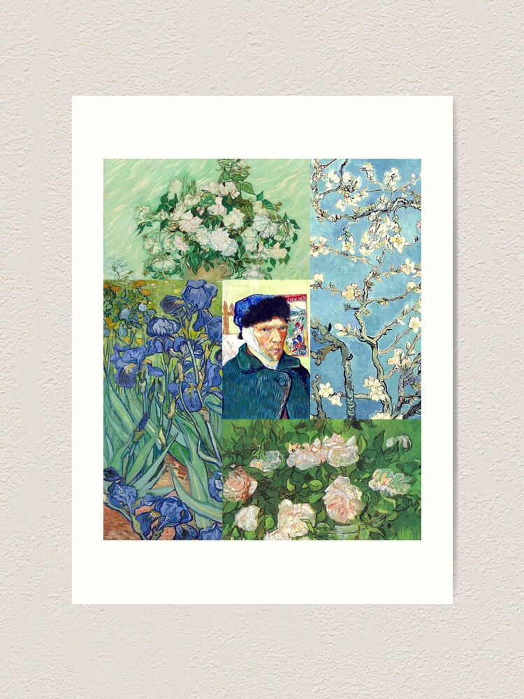 "Collage of Famous paintings by Famous Painter Vincent Van Gogh" Art ...
