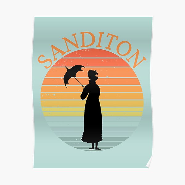 "Sanditon" Poster for Sale by CastlesClassics | Redbubble