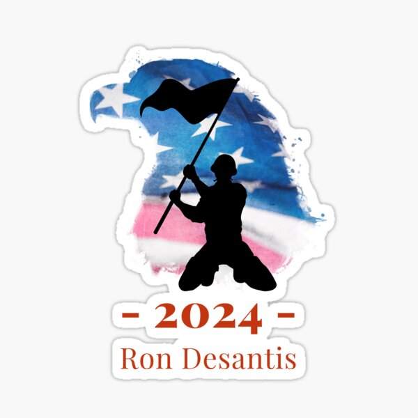 "Ron Desantis - 2024" Sticker for Sale by nona003 | Redbubble