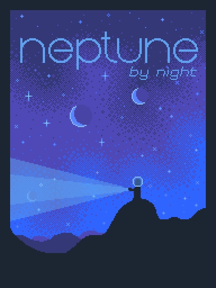 "NEPTUNE Space Tourism Travel Poster" Poster by sp8cebit | Redbubble