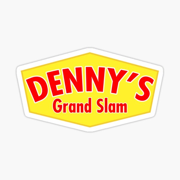 "Denny's Grand Slam" Sticker for Sale by grinningmasque | Redbubble