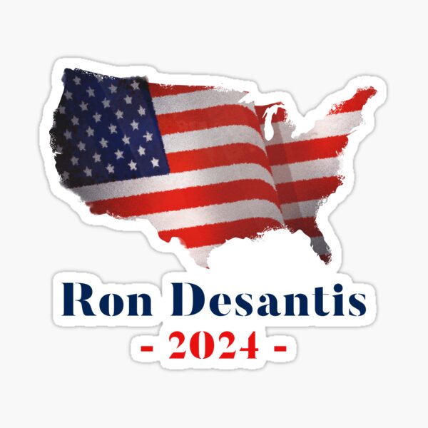 "Ron Desantis - 2024" Sticker for Sale by nona003 | Redbubble
