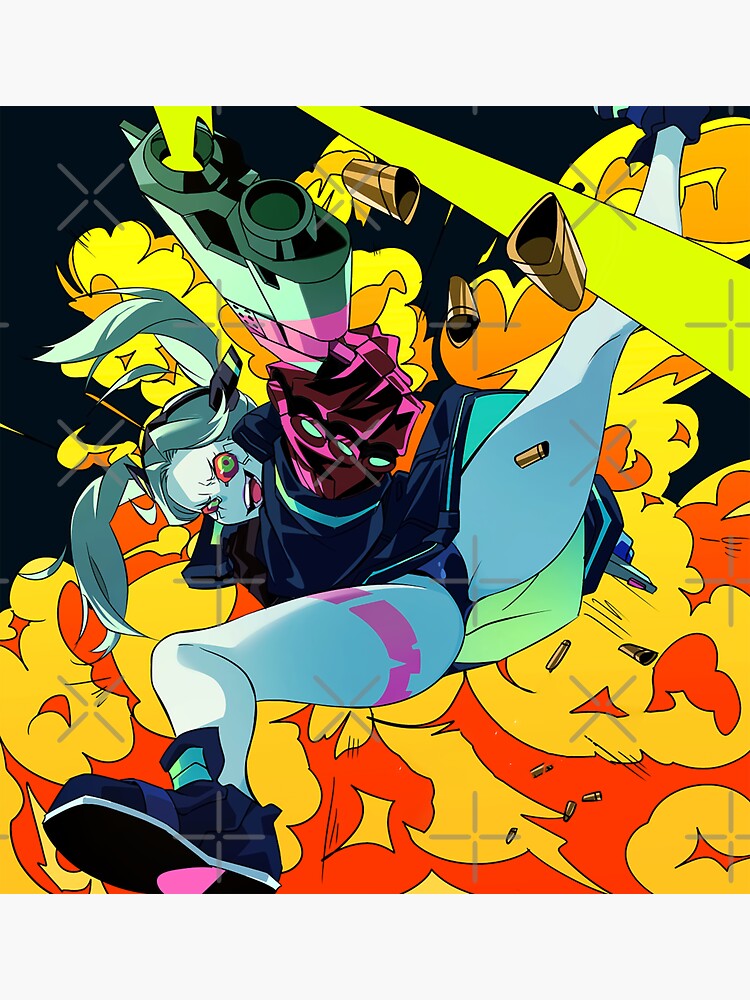 "Cyberpunk Rebecca, Cyberpunk Edgerunners Rebecca, Cyberpunk Edgerunners" Sticker for Sale by ...