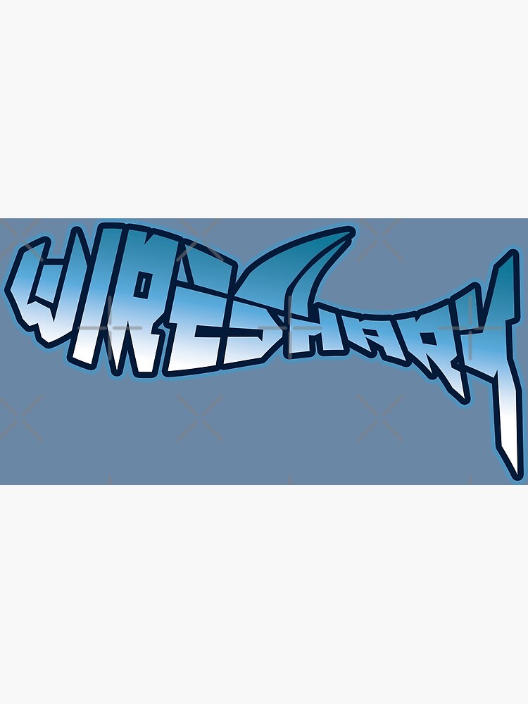 "Wireshark Sticker" Art Print by sublimepw | Redbubble