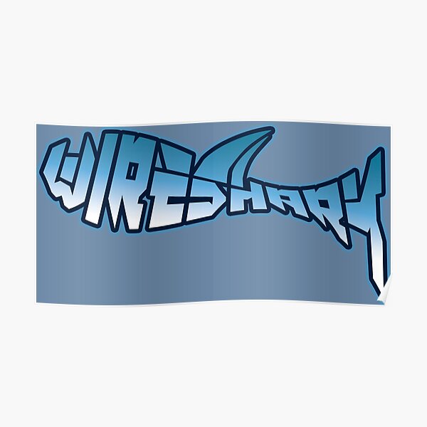 "Wireshark Sticker" Poster for Sale by sublimepw | Redbubble