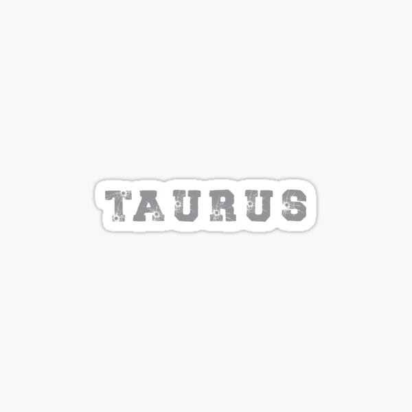"Taurus" Sticker for Sale by MissDewi | Redbubble