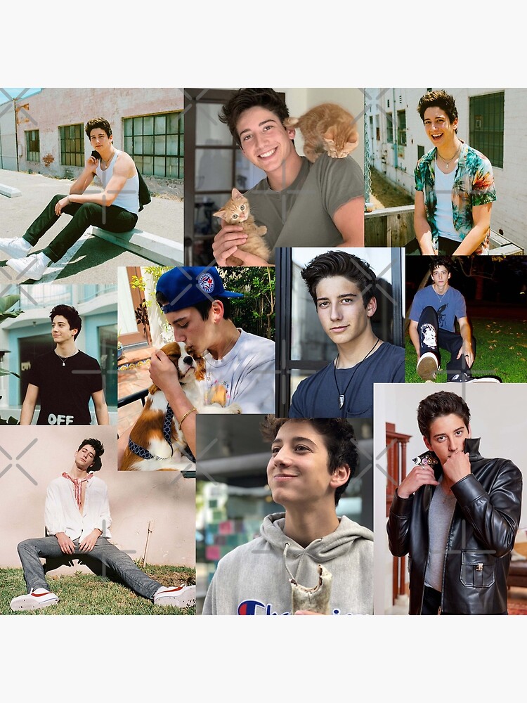 "Milo Manheim collage" Poster for Sale by Carocker | Redbubble