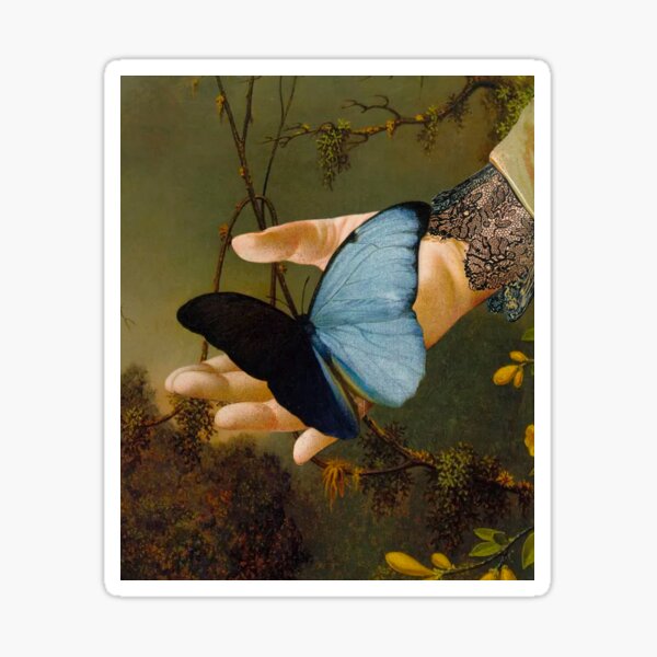 "DAINTINESS" Sticker for Sale by Welderwings | Redbubble